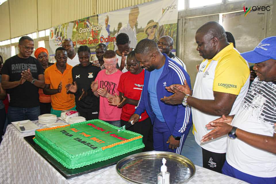 'BRING US MEDALS’ ATHLETES TOLD - OYDC Zambia