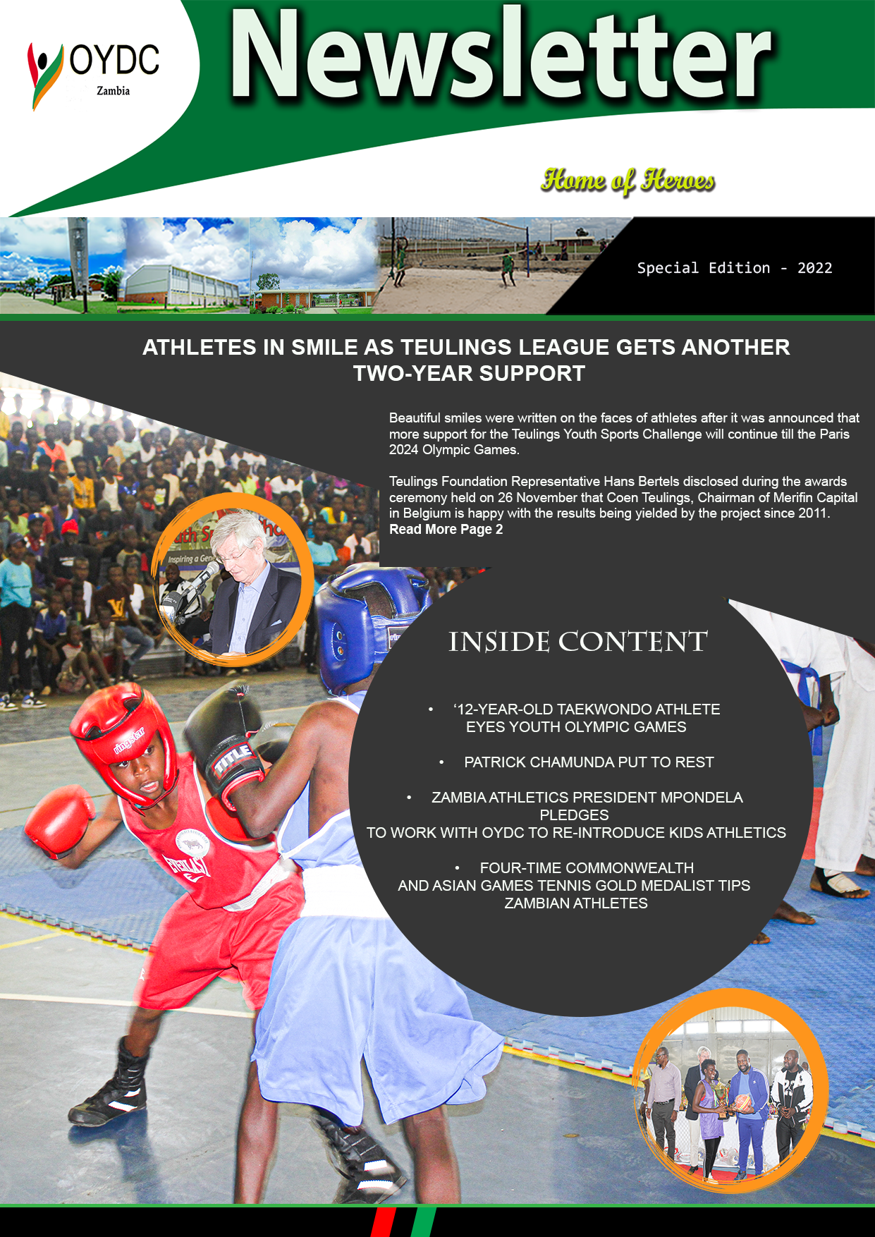 2022 OYDC Zambia Newsletter - OYDC Zambia