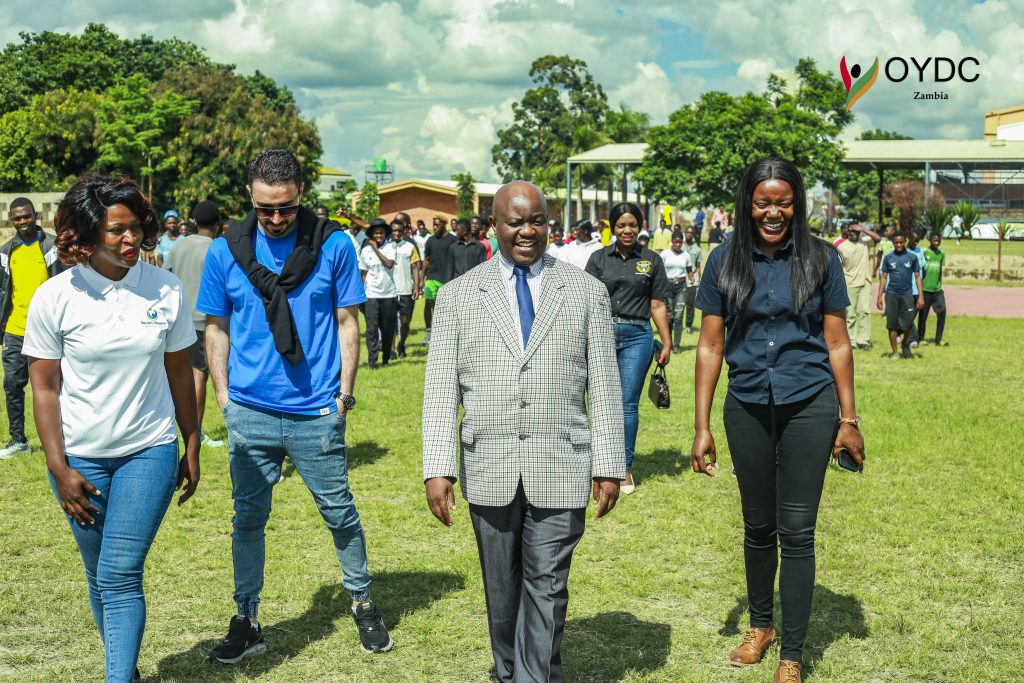 OYDC Zambia Hosts the Launch of the Thuso Sports Management Scouting ...